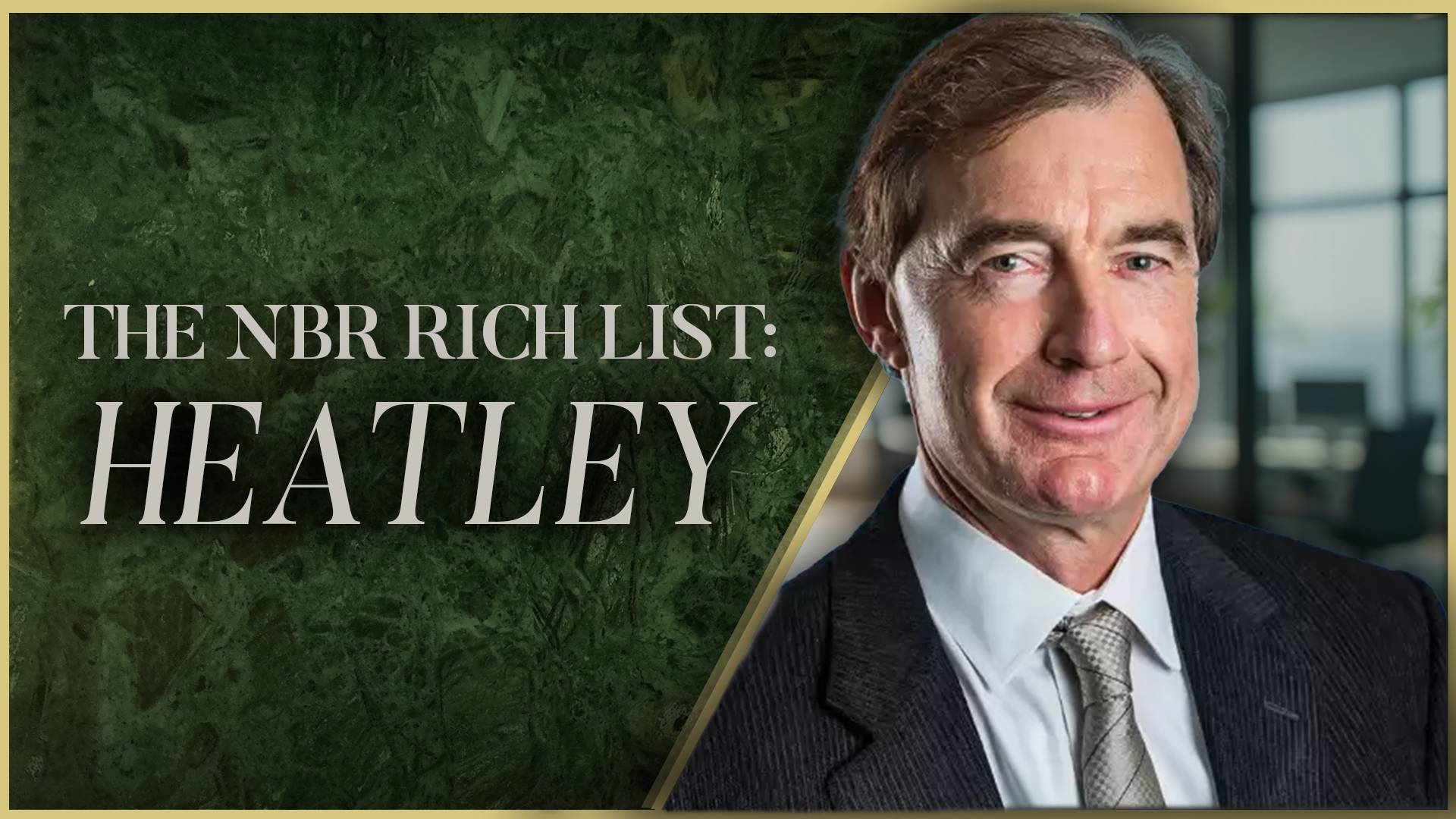 Featured Rich Lister: Craig Heatley