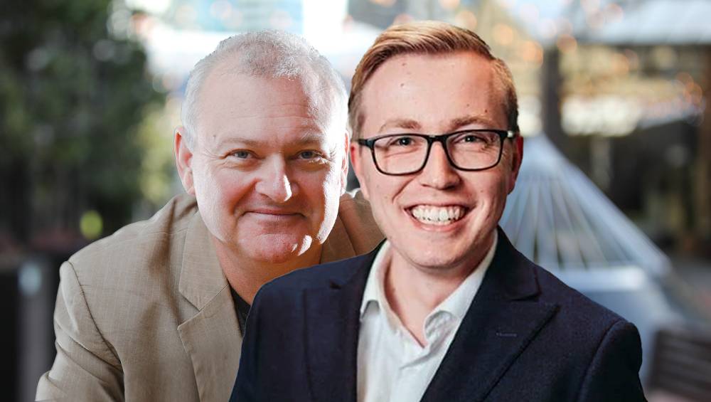 Jonathan Mitchell and Lachlan Colquhoun