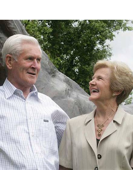 Sir Patrick & Justine Hogan